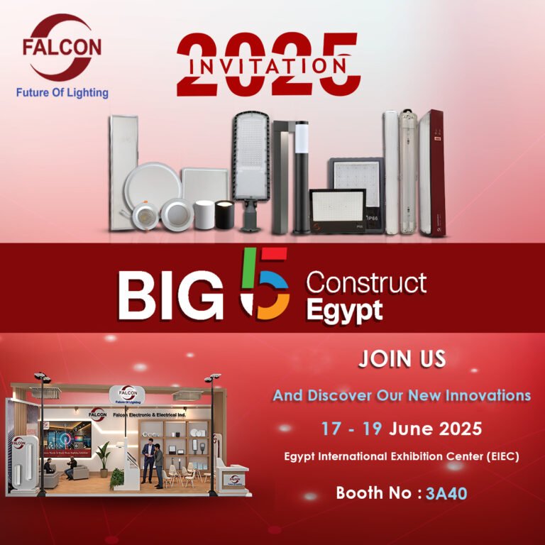 Join Falcon at Big 5 Construct Egypt 2025 | Smart Lighting Solutions